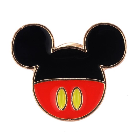 Jewelry | Mickey Mouse Iconic Head Pin Brooch | Poshmark